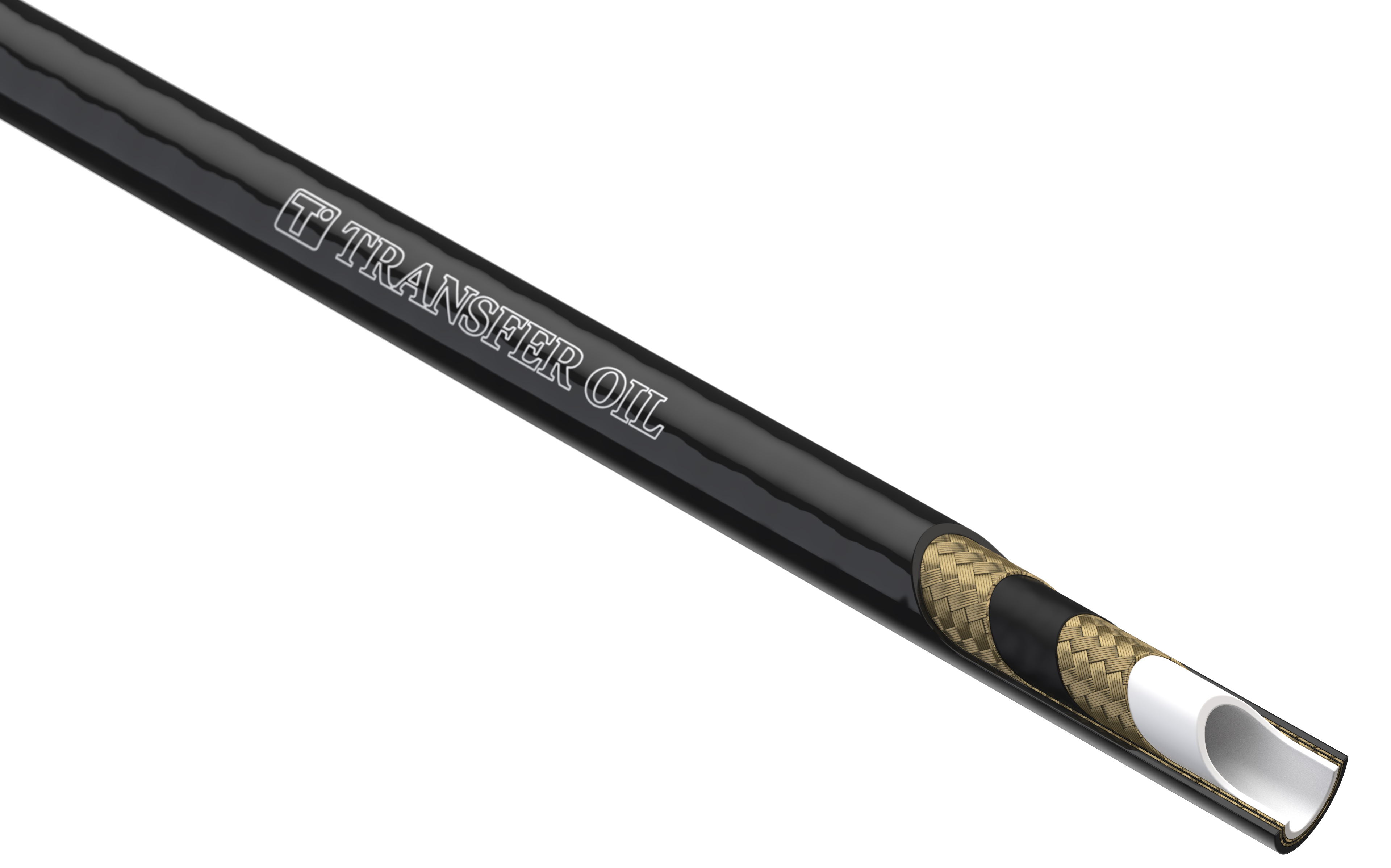 2SB Two Steel Braids Antiabrasion thermoplastic Hydraulic Hoses